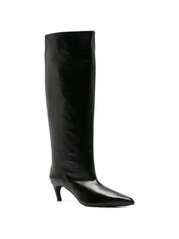 POEVE Pathos Pointed-toe Knee-high Boots