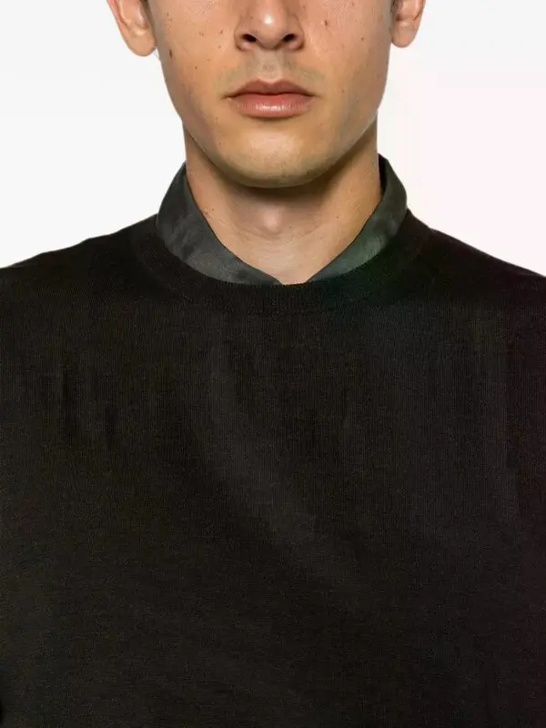 TOM FORD Crew Neck Ribbed-trim Sweater