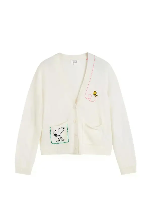 Chinti & Parker Embroidered Cardigan
