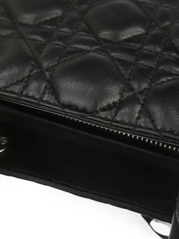 Dior Lady Tote Bag - Black