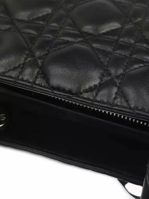 Dior Lady Tote Bag - Black