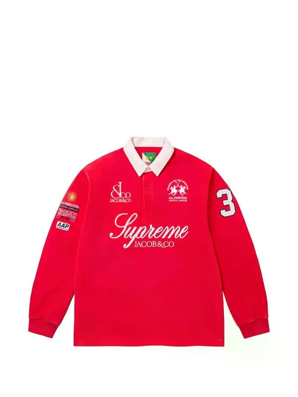 Supreme X La Martina X Jacob & Co Logo Polo Shirt