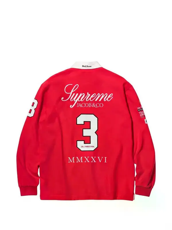Supreme X La Martina X Jacob & Co Logo Polo Shirt