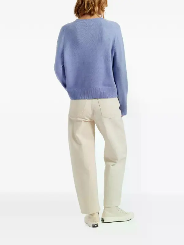 Chinti & Parker Snoopy Embroidered Sweater