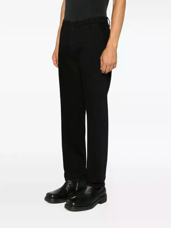 DONDUP Logo Plaque Straight-leg Jeans