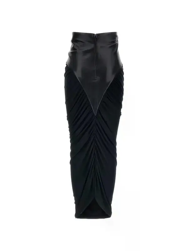 Andamane Ursula Draped Midi Skirt