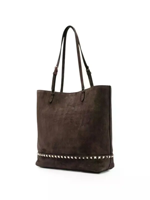 Valentino Garavani Rockstud Suede Tote Bag