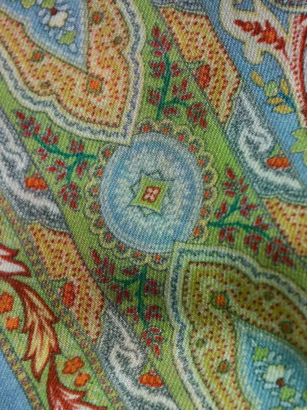 Etro Paisley-print Frayed Scarf