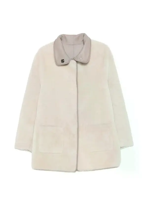 Simonette Ravizza Reversible Shearling Coat