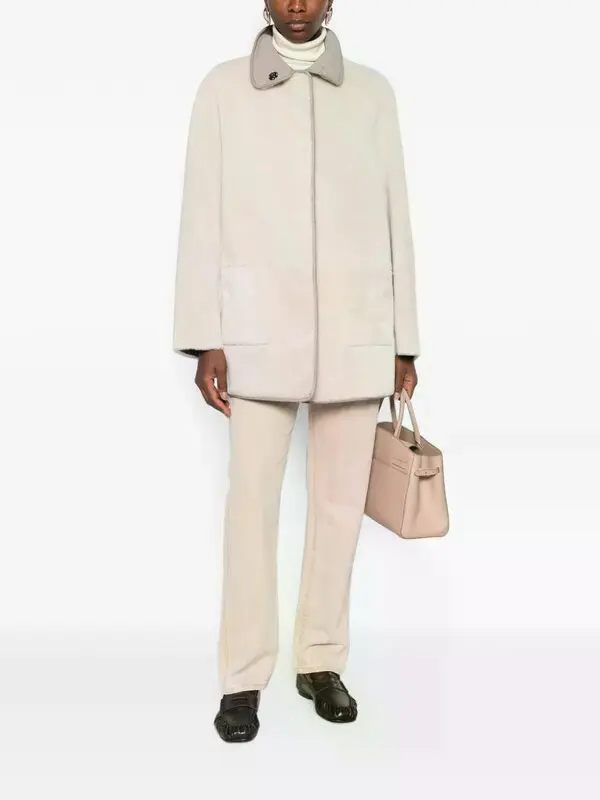 Simonette Ravizza Reversible Shearling Coat