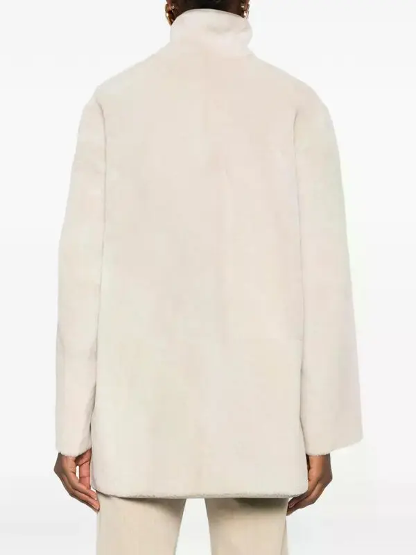 Simonette Ravizza Reversible Shearling Coat
