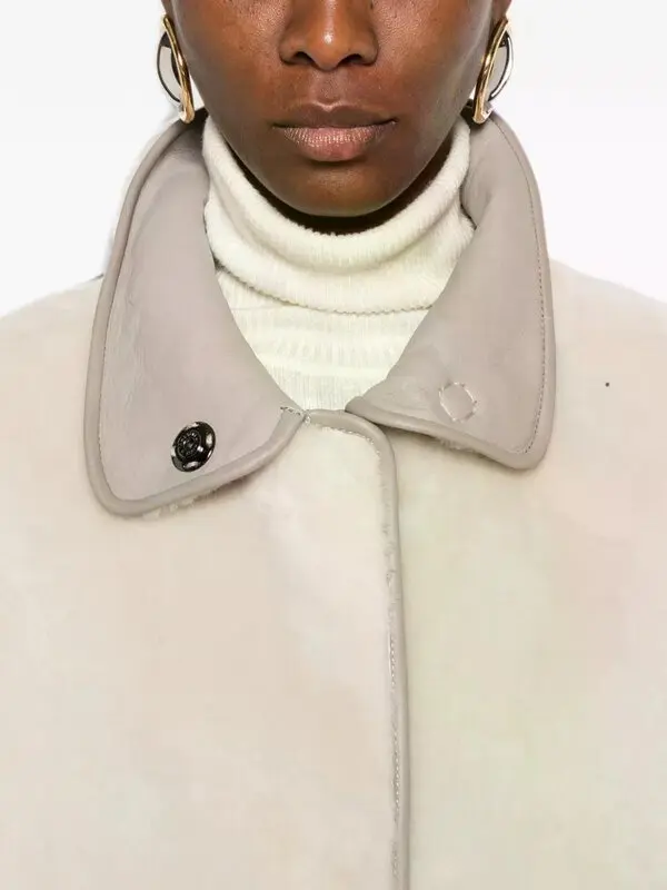 Simonette Ravizza Reversible Shearling Coat