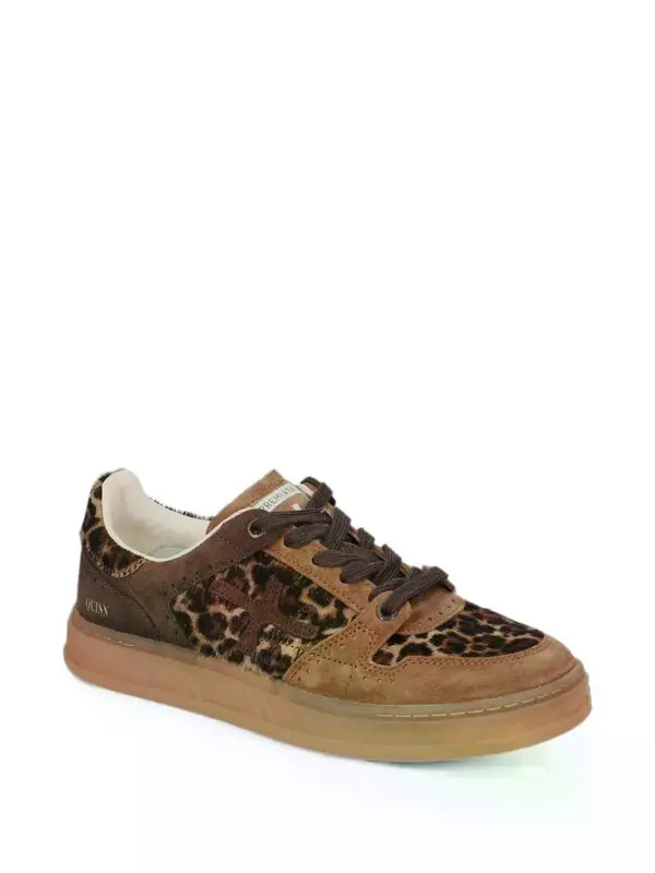 Premiata Quinn 8643 Sneakers Leopard Print