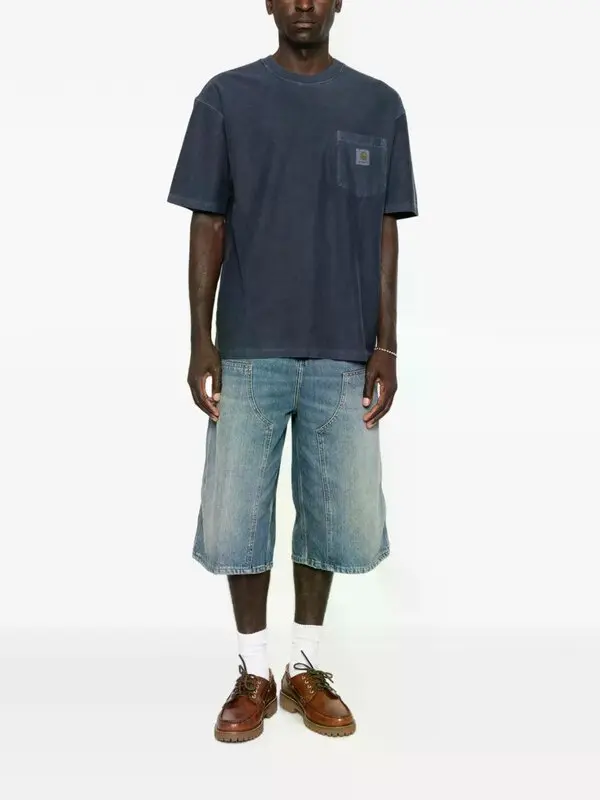 Carhartt Work In Progress Logo-patch Pocket T-shirt