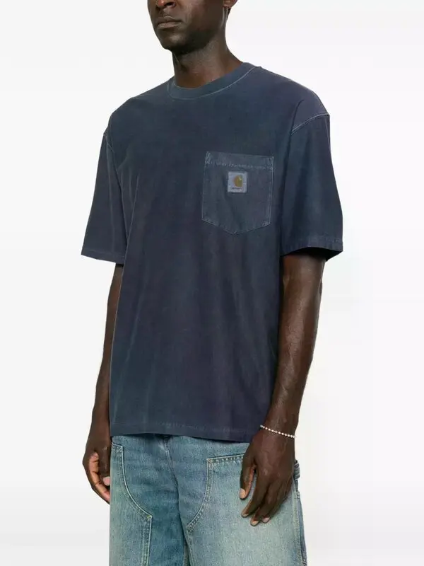 Carhartt Work In Progress Logo-patch Pocket T-shirt