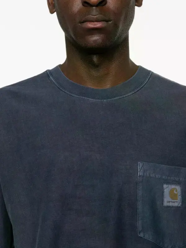 Carhartt Work In Progress Logo-patch Pocket T-shirt
