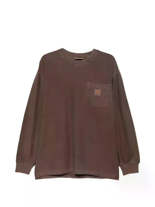 Carhartt Work In Progress Logo-patch Pocket T-shirt