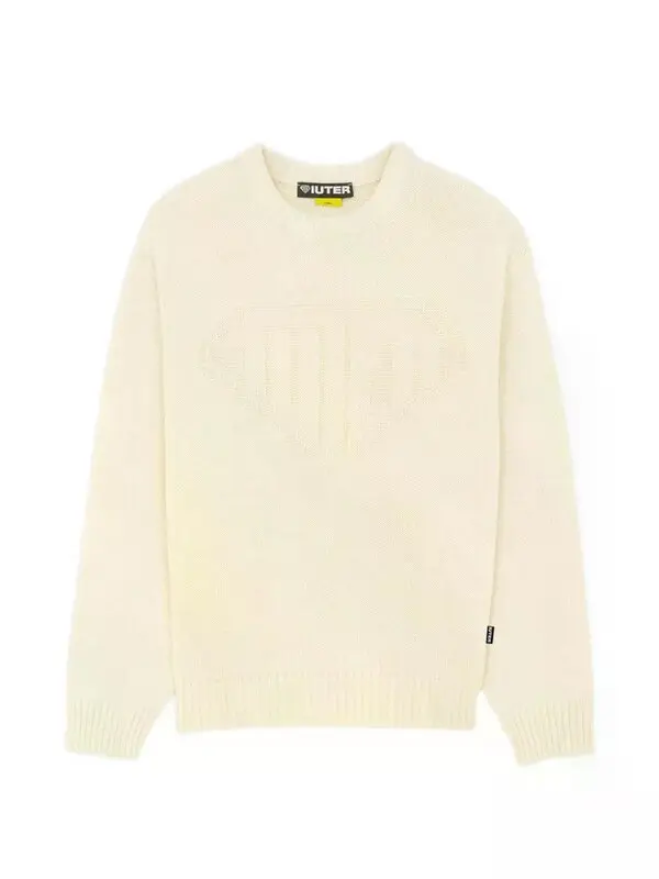 IUTER Iuer Links Logo Knit Sweater