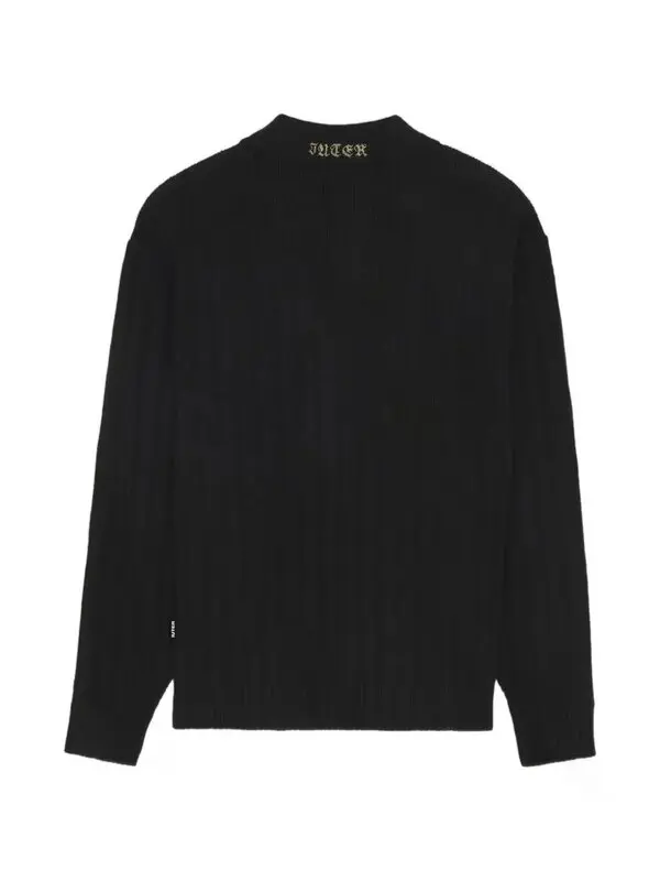 IUTER Courage Embroidered Half-zip Polo