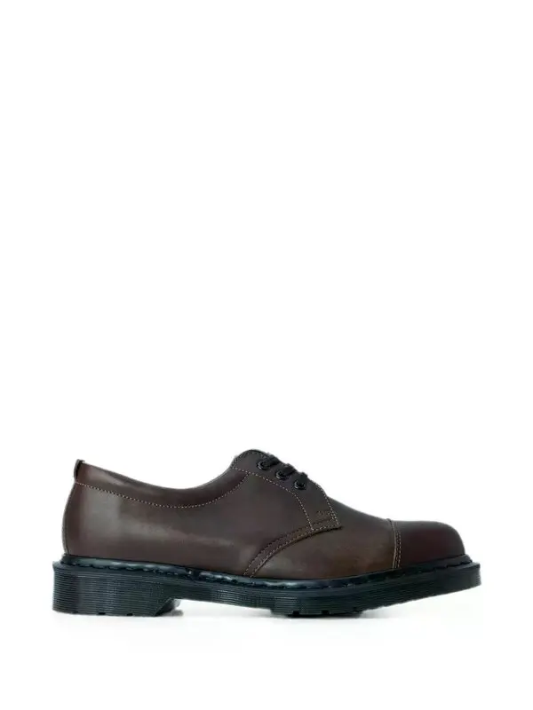 Dr. Martens X Mhl 1461 Stitched-cap Leather Derby Shoes
