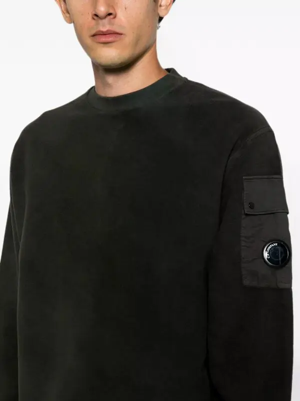 C.P. COMPANY Lens Detail Crewneck Sweatshirt