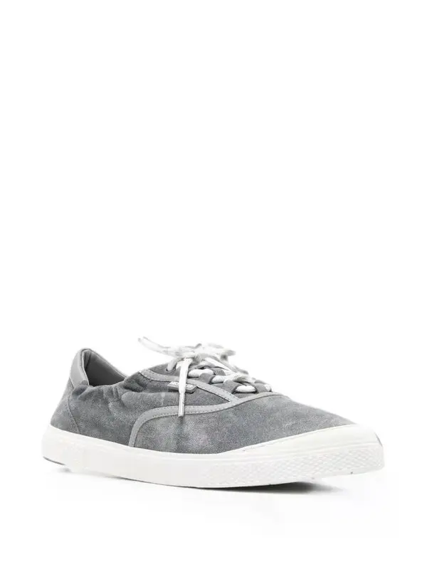 Moncler Suede Lace-up Sneakers