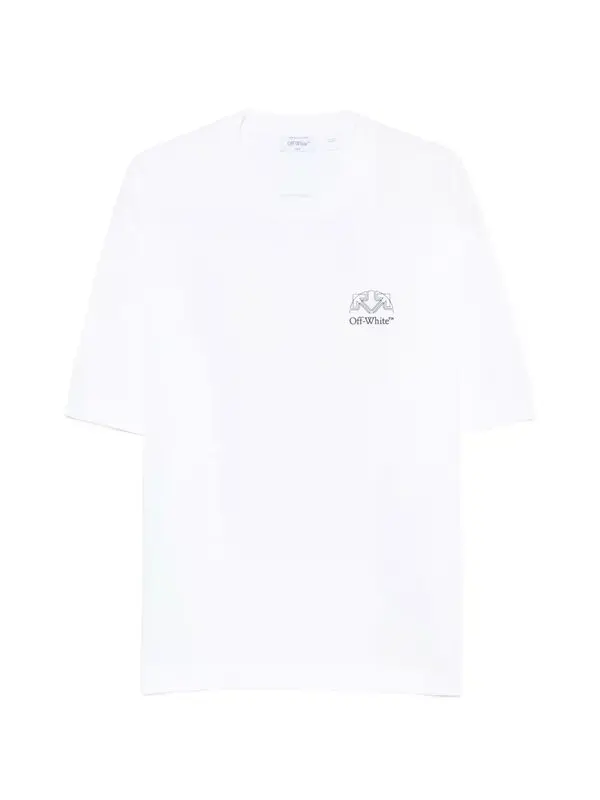 Off-White Offline Half Arrow Skate T-shirt - White