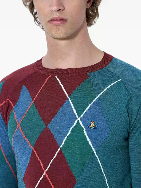 VIVIENNE WESTWOOD Argyle Jumper