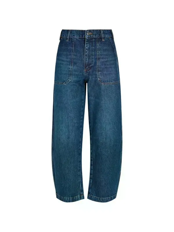 FRAME Ranger Patch-pocket Wide-leg Jeans