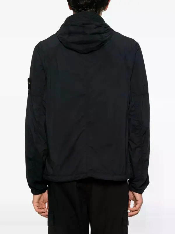Stone Island Logo-patch Hooded Jacket