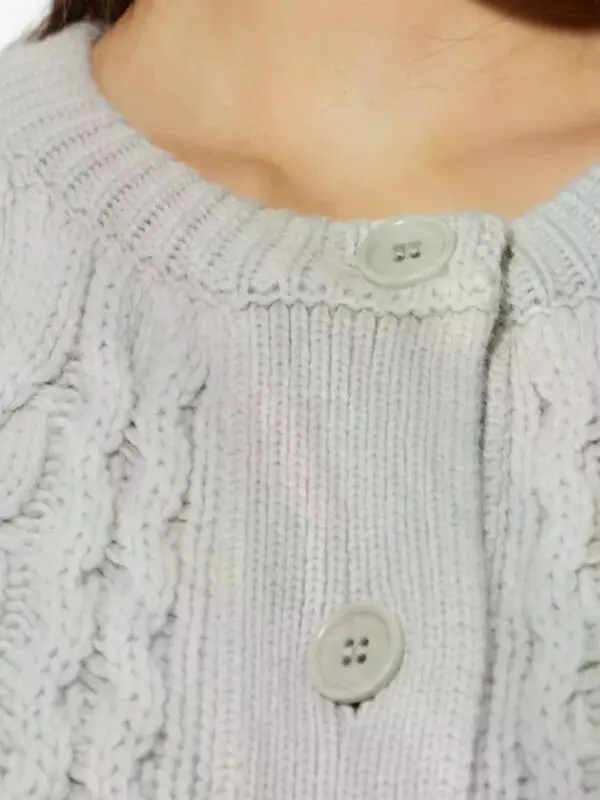 LISA YANG Winroe Cable-knit Cardigan