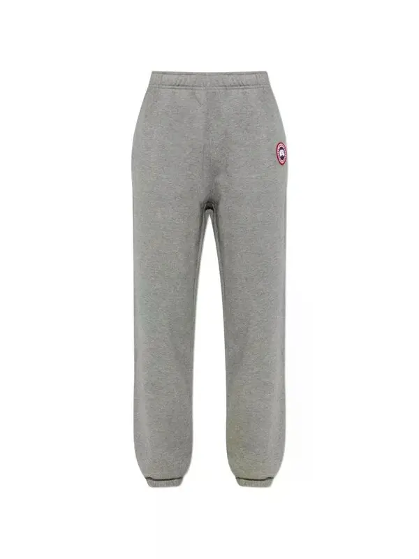 Canada Goose Logo-patch Heathered Track Pants