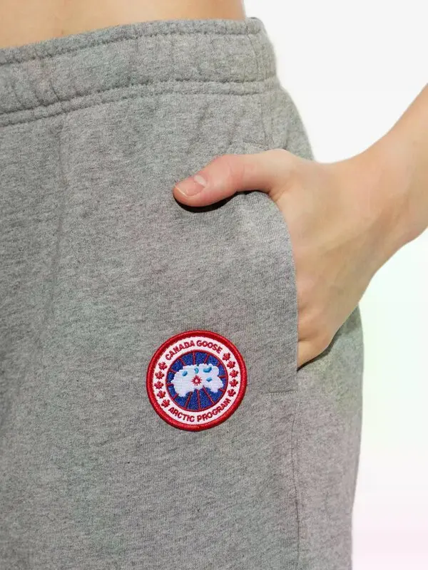 Canada Goose Logo-patch Heathered Track Pants