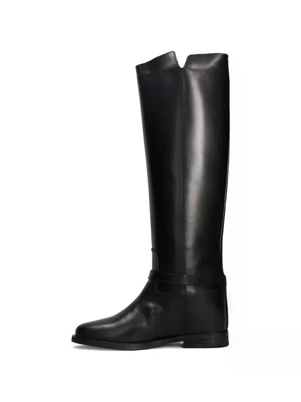 VIA ROMA 15 Buckle-strap Knee-high Boots