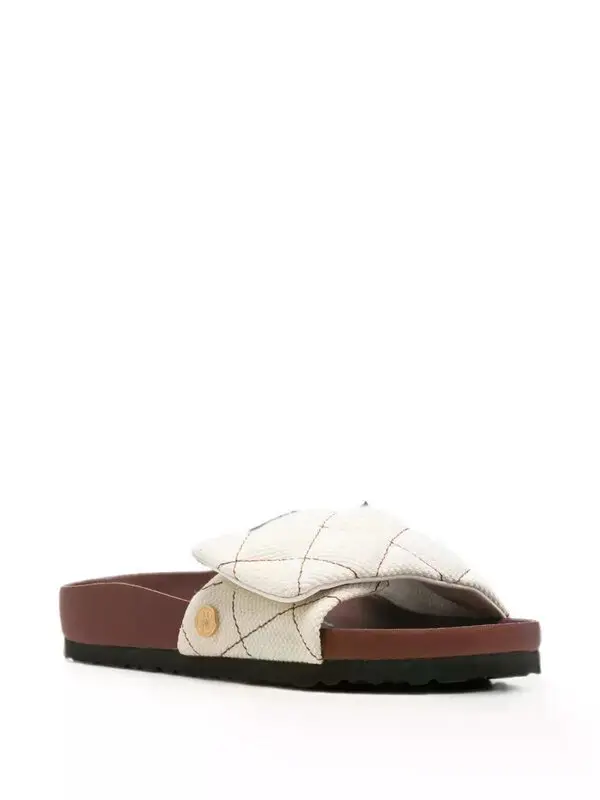 BIRKENSTOCK Quilted Canvas Sandals