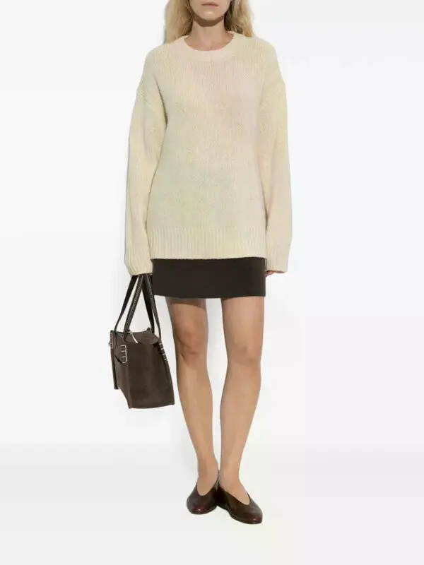 LISA YANG Joyje Ribbed-trim Sweater