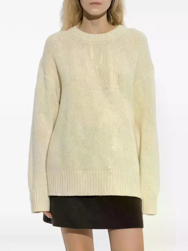 LISA YANG Joyje Ribbed-trim Sweater