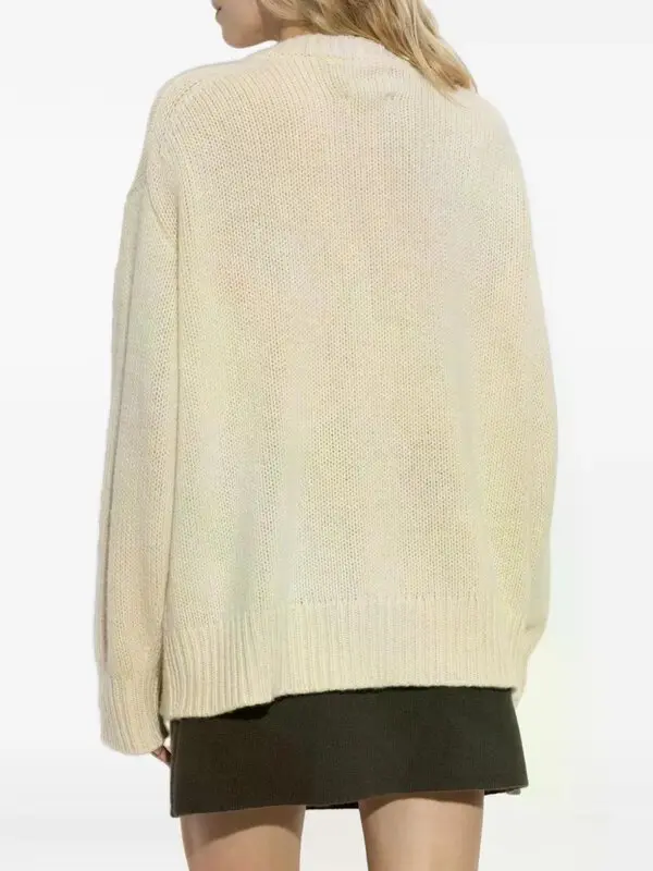 LISA YANG Joyje Ribbed-trim Sweater
