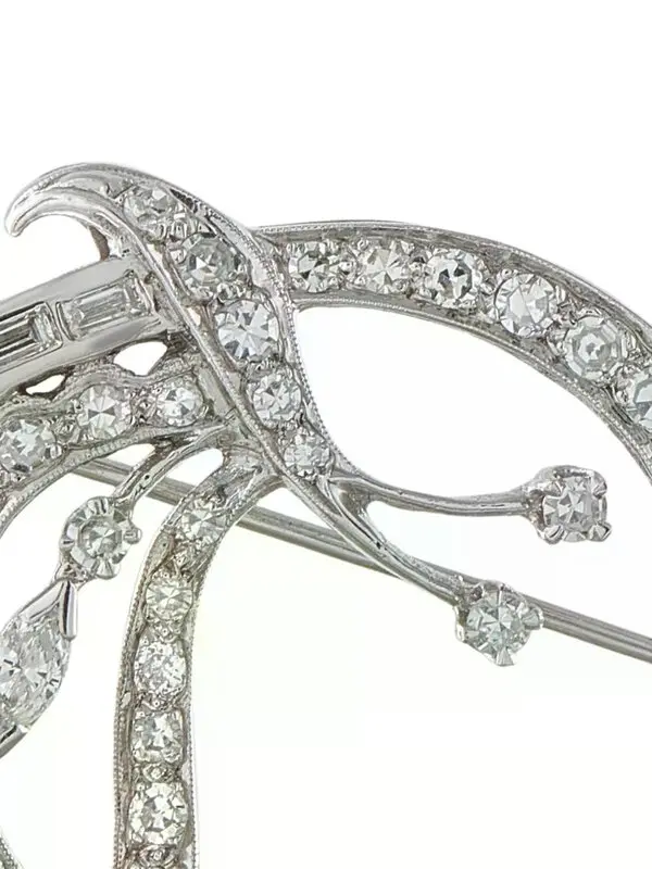 LB EXCLUSIVE 18k White Gold Diamond Brooch