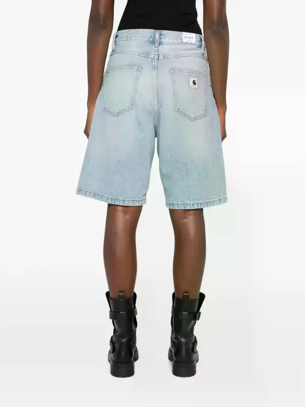 Carhartt Work In Progress Brandon Bleached Denim Shorts