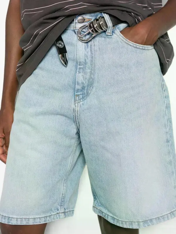 Carhartt Work In Progress Brandon Bleached Denim Shorts