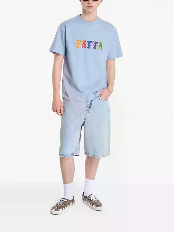 PATTA Gummi Logo Cotton T-shirt