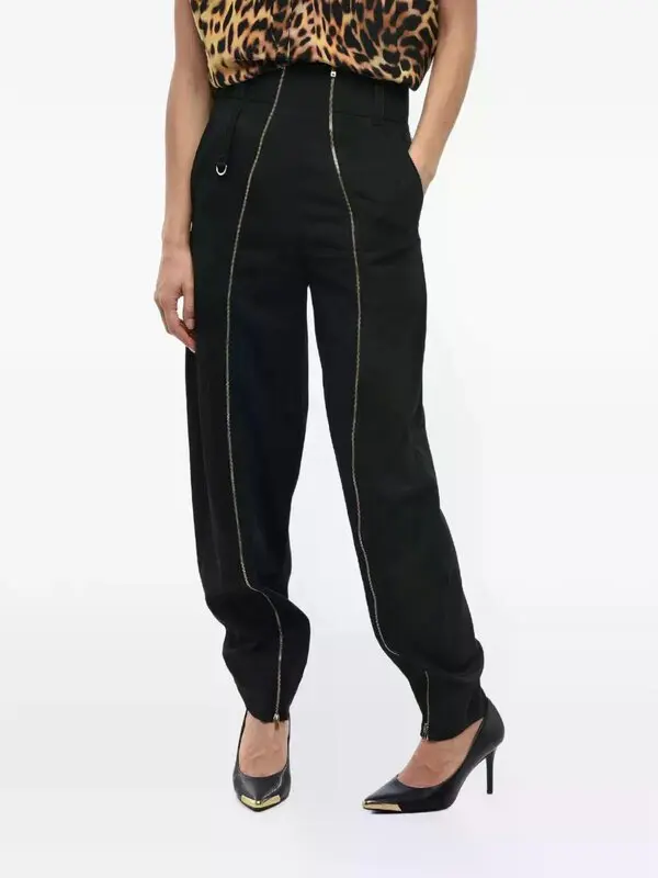 Stella McCartney Wool Double Front-zip Tailored Trousers