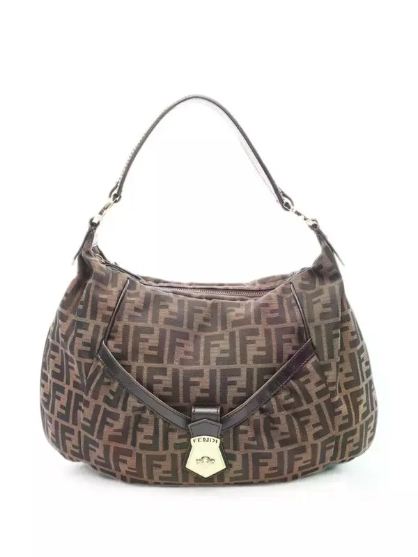 Fendi Zucca Monogram Shoulder Bag