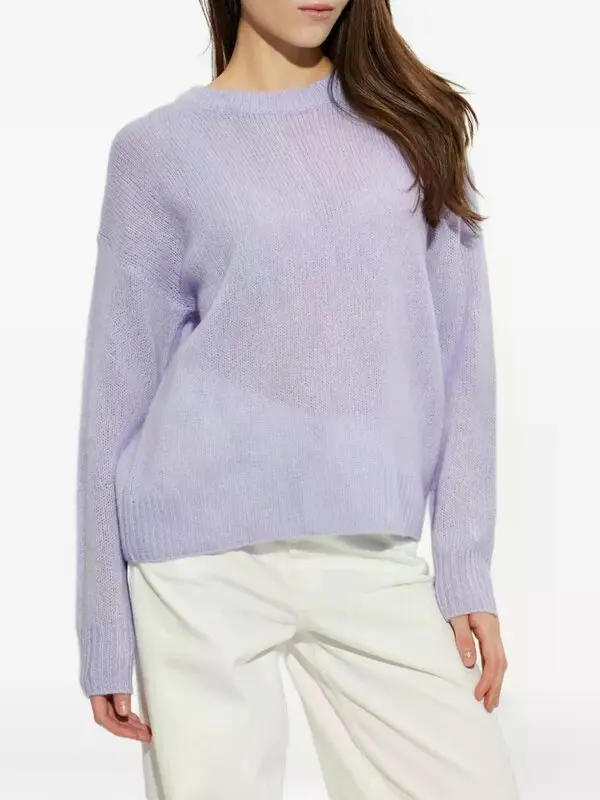 LISA YANG Lova Ribbed-trim Sweater