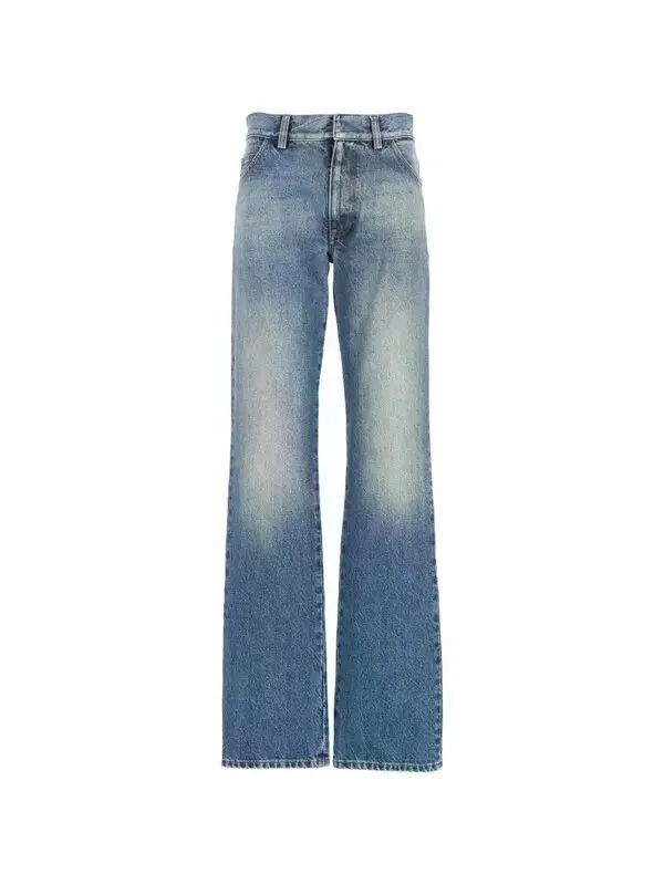 MAISON MARGIELA Faded Straight-leg Jeans - Blue