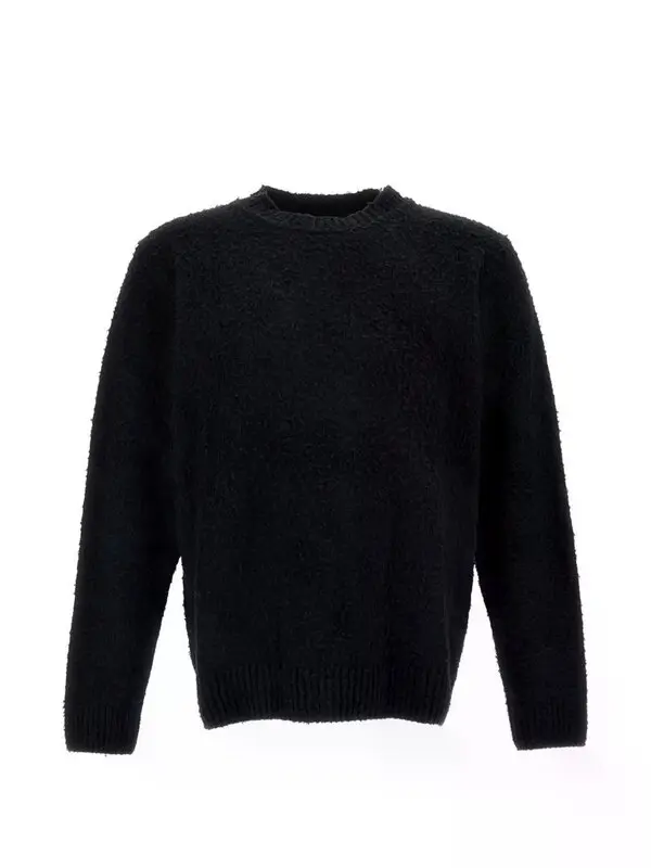 ORIGINAL VINTAGE Brushed-finish Crew-neck Sweater