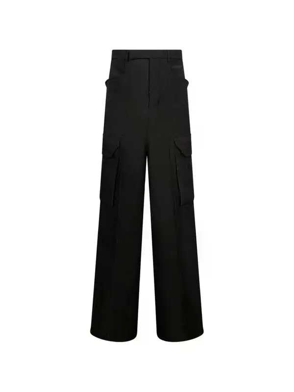 Rick Owens Mastodon Firbanks Wide-leg Cargo Pants - Black