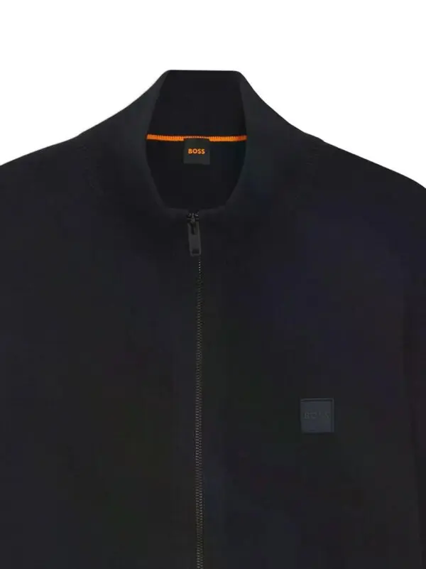 BOSS Knitted Cotton-cashmere Jacket