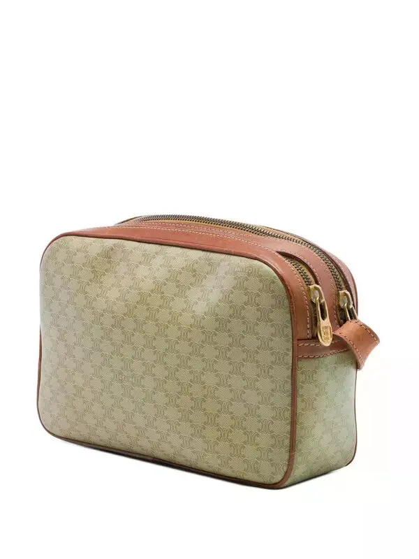 Celine 2013 Macadam Coated Canvas Crossbody Bag